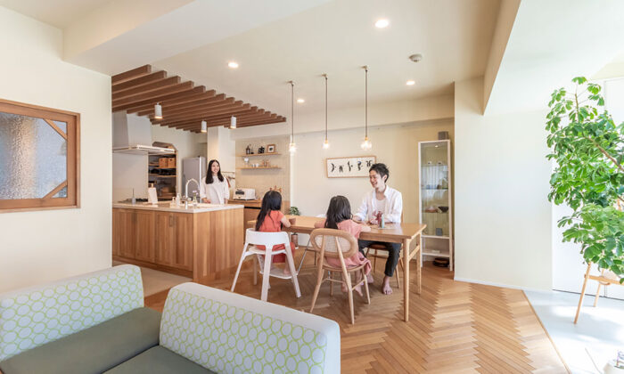 子育て世代の75㎡リノベーション 遊びにも勉強にも集中できる、子供部屋のある3LDK。 | ToKoSie ー トコシエ