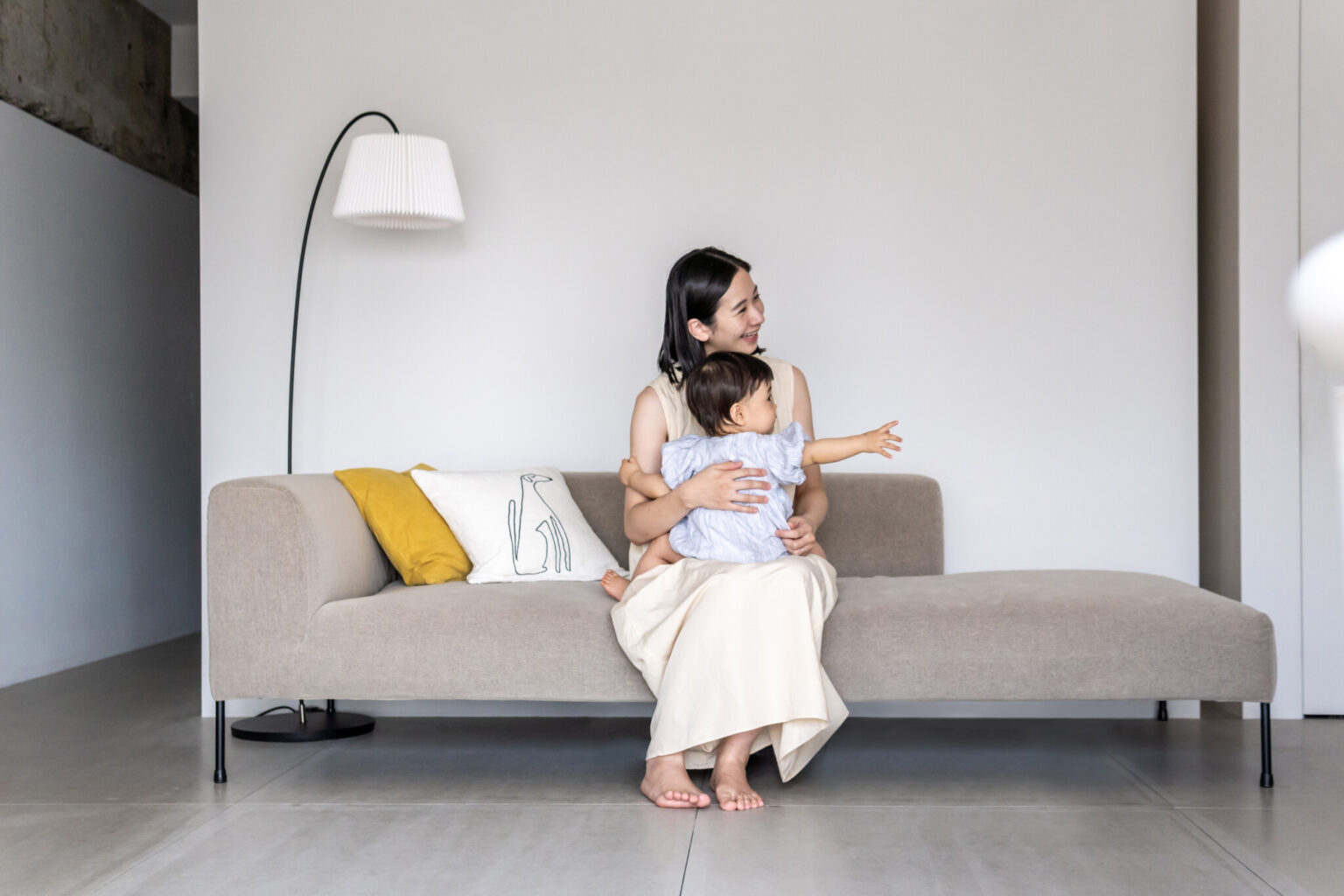 3人家族の62㎡リノベーション建築家とつくった4m超の壁付けキッチンがある住まい | ToKoSie ー トコシエ